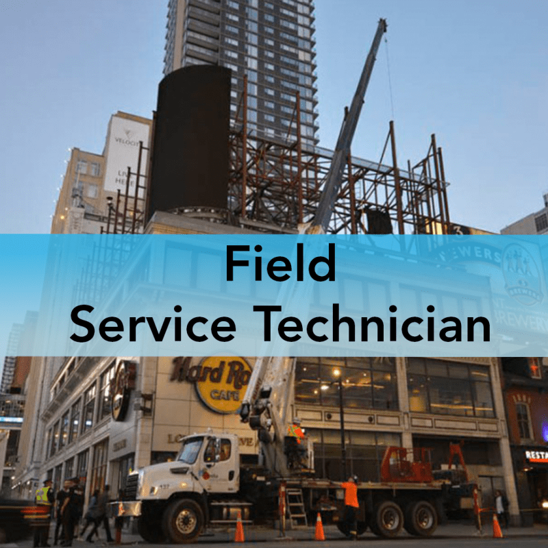 Field Service and Commissioning Technician – Media Resources
